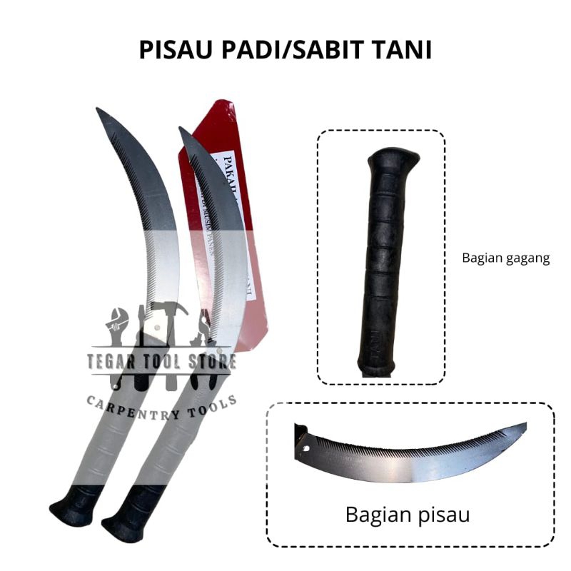 Jual PISAU PADI/ALAT TANI/PISAU TANI | Shopee Indonesia
