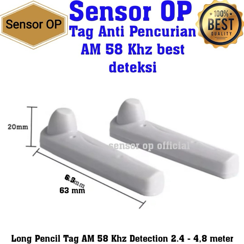 Jual Sensor OP Tag AM 100 pcs include pin High detection..Terlaris ...