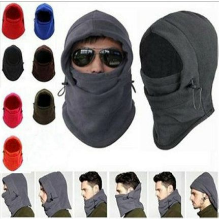 Jual Kupluk Masker Balaclava Multifungsi Ninja Kupluk Polar 6 in 1 Full ...