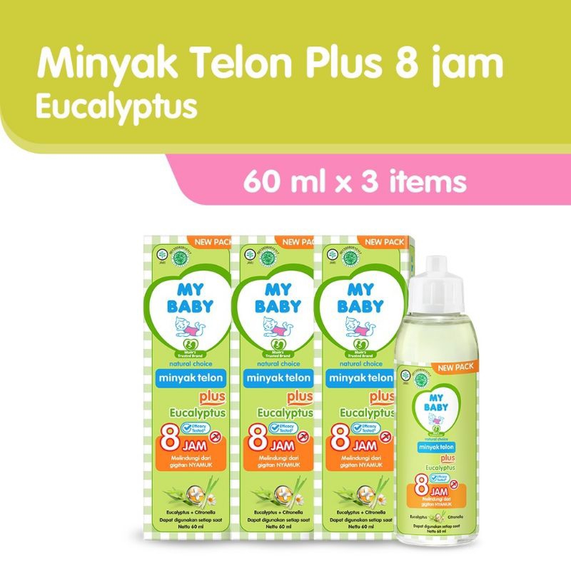 Jual 3 Paket My Baby Minyak Telon | Shopee Indonesia