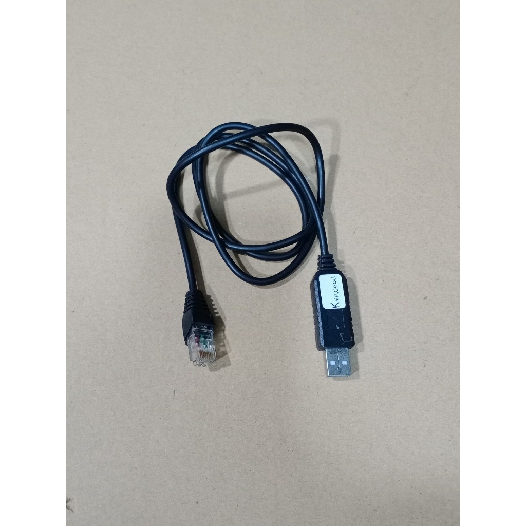 Jual Kabel program Radio Rig Kenwood USB TM271-281-471 Repeater Kenwood ...