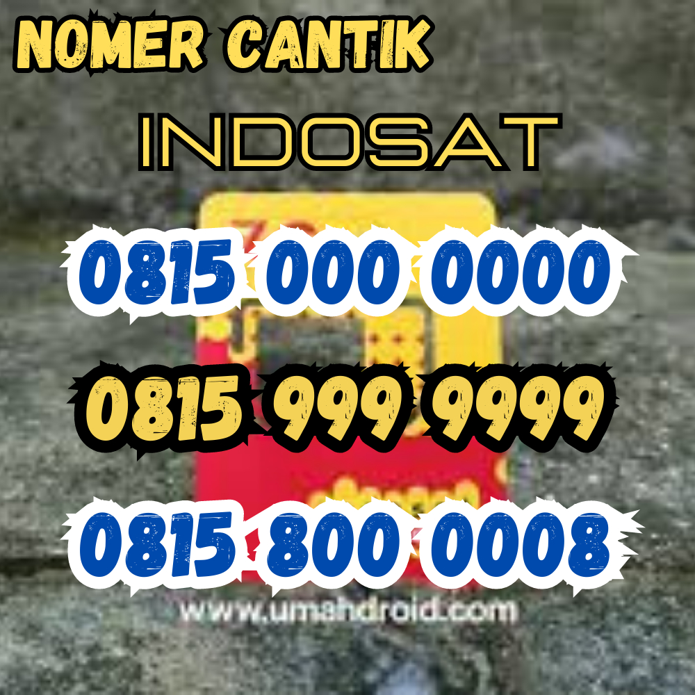 Jual Kartu Perdana Cantik Indosat Ooredoo Im3 M3 11 Digit 3G 4G 5G ...