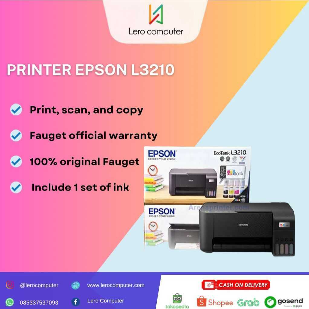 Jual PRINTER EPSON/L3210/PSC/ LC | Shopee Indonesia