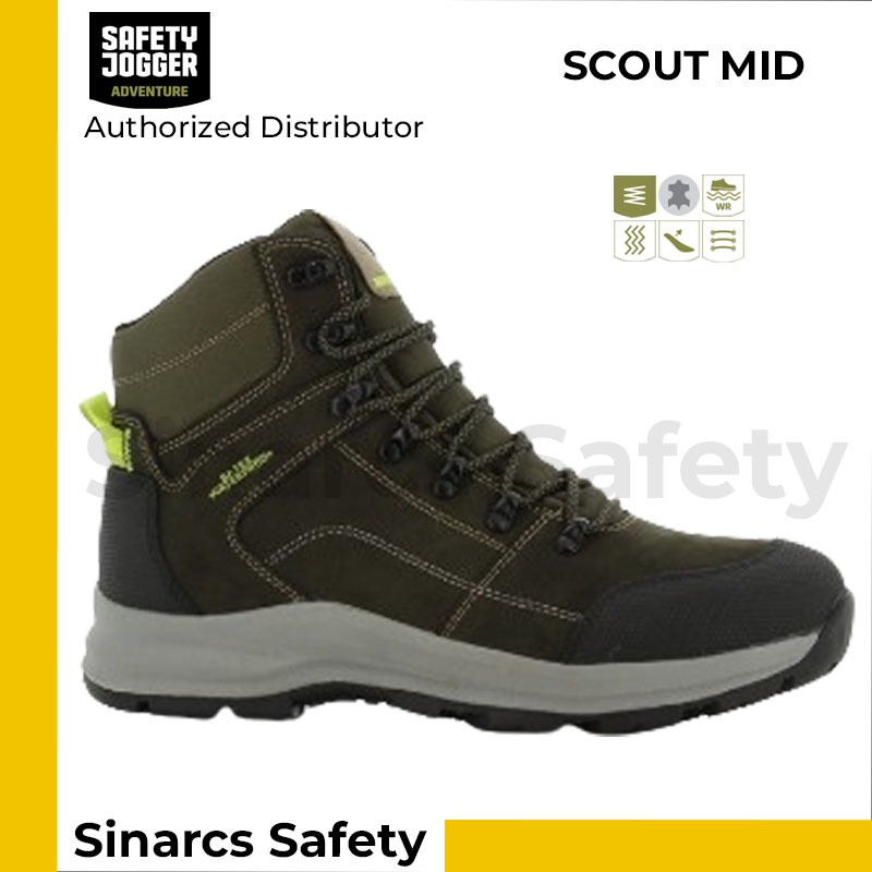Jual Sepatu Adventure Jogger SCOUT Mid - Khaki | Shopee Indonesia