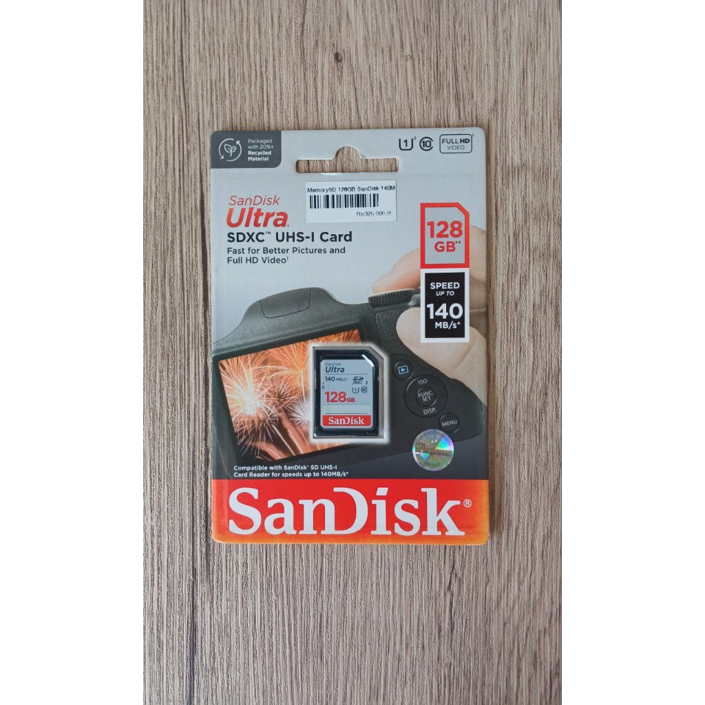 Jual SANDISK SDXC 128GB 140mb/s ORIGINAL MEMORY SD CARD CAMERA | Shopee ...