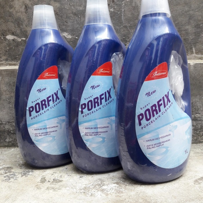 Jual PORFIX PORSTEX PORCELINE CLEANER 1 LITER | Shopee Indonesia