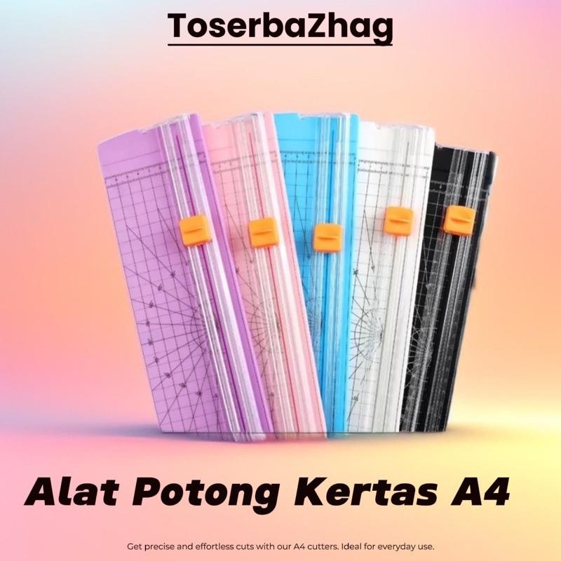 Jual Alat potong kertas / Paper Cutter / Pemotong Kertas Portable A4 ...
