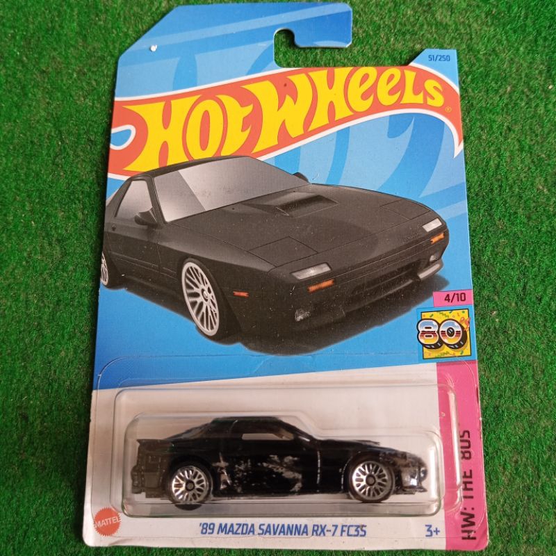 Jual hot wheels hotwheels 89 Mazda savanna RX-7 FC35 hitam black 1989 ...