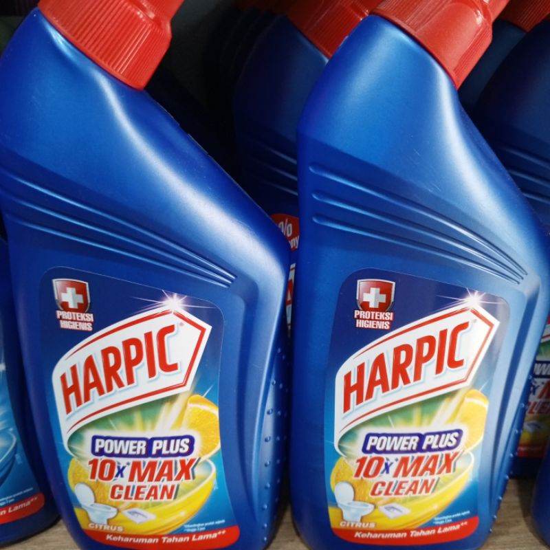 Jual harpic/ power plus max clean/pembersih toilet 450ml | Shopee Indonesia