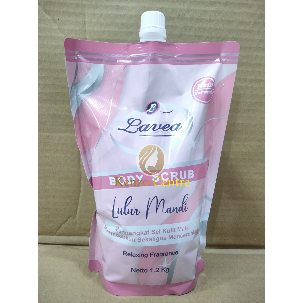 Jual Lavea Lulur Body Scrub Soft & Moisturizing 1,2 KG Cream Scrub Peel ...