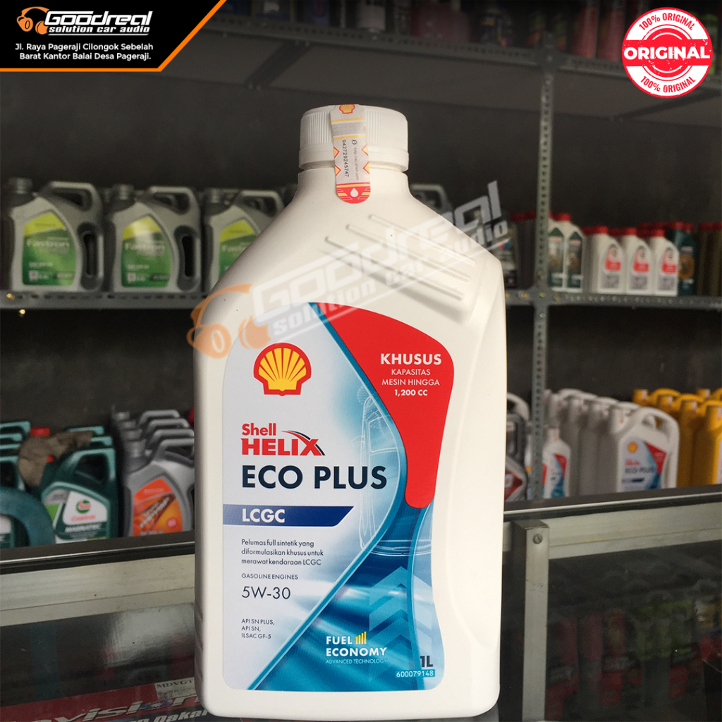 Jual OLI SHELL HELIX ECO PLUS 5W/30 1L | Shopee Indonesia