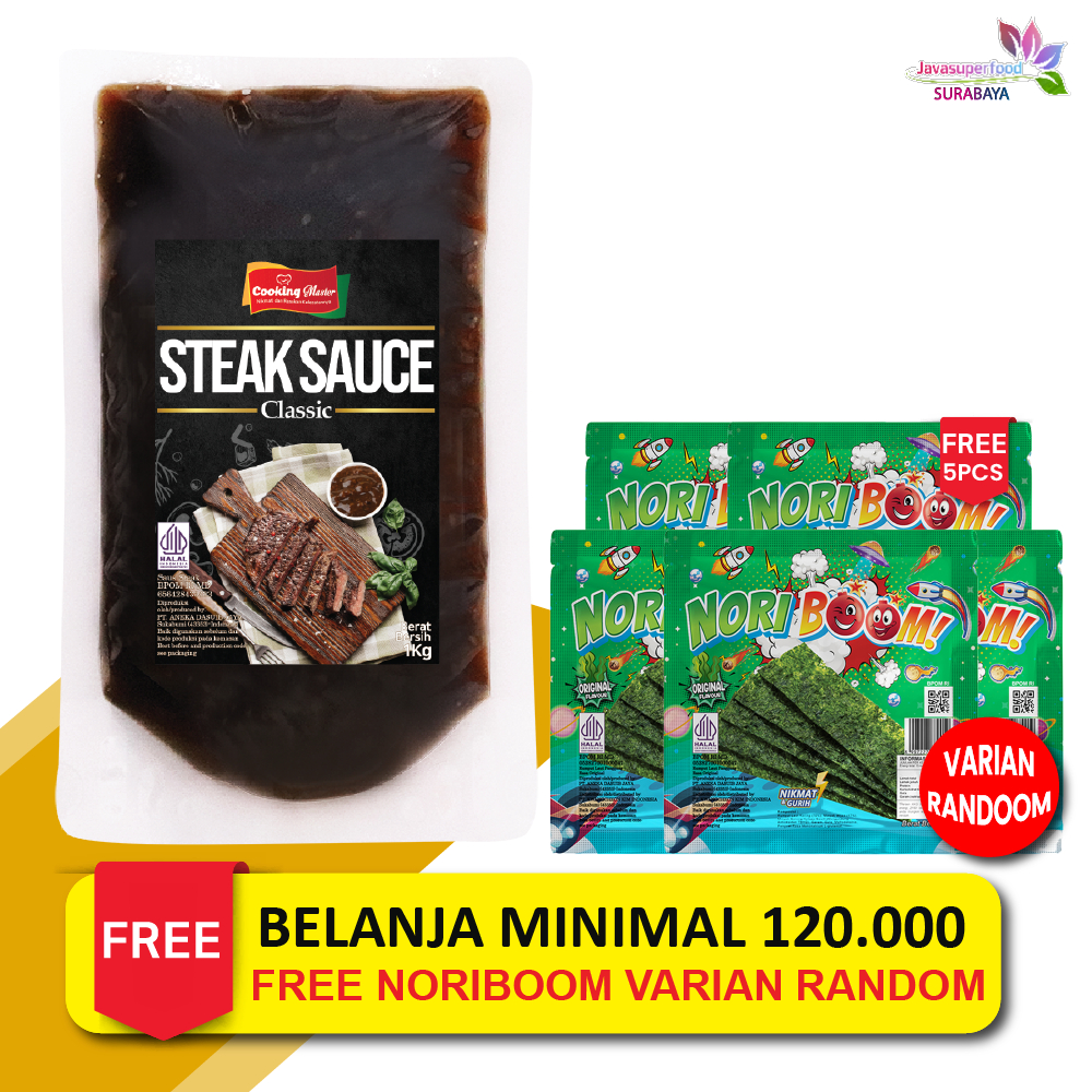 Jual SBY. Cooking Master/ Steak Sauce/ Saus Steak/ Sauce Steak Halal 1 ...