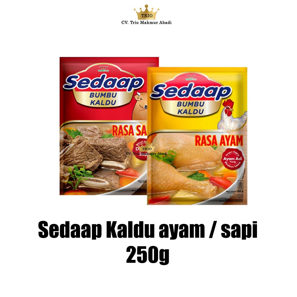 Jual Sedap Bumbu Kaldu Rasa Sapi 250g | Shopee Indonesia