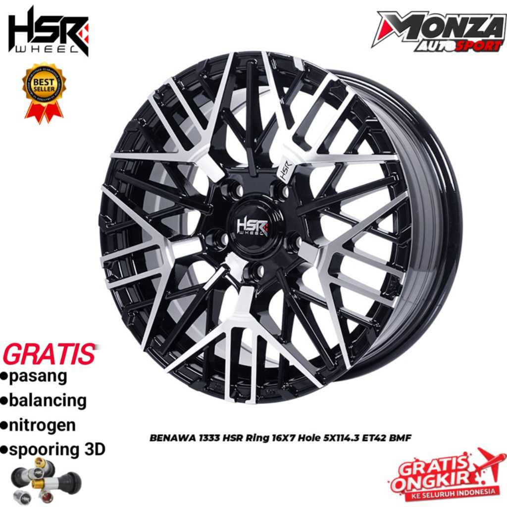 Jual Velg mobil r16 ertiga,terios,rush,innova,xpander,brv,juke,civic fd,grandmax dll hsr benawa ...