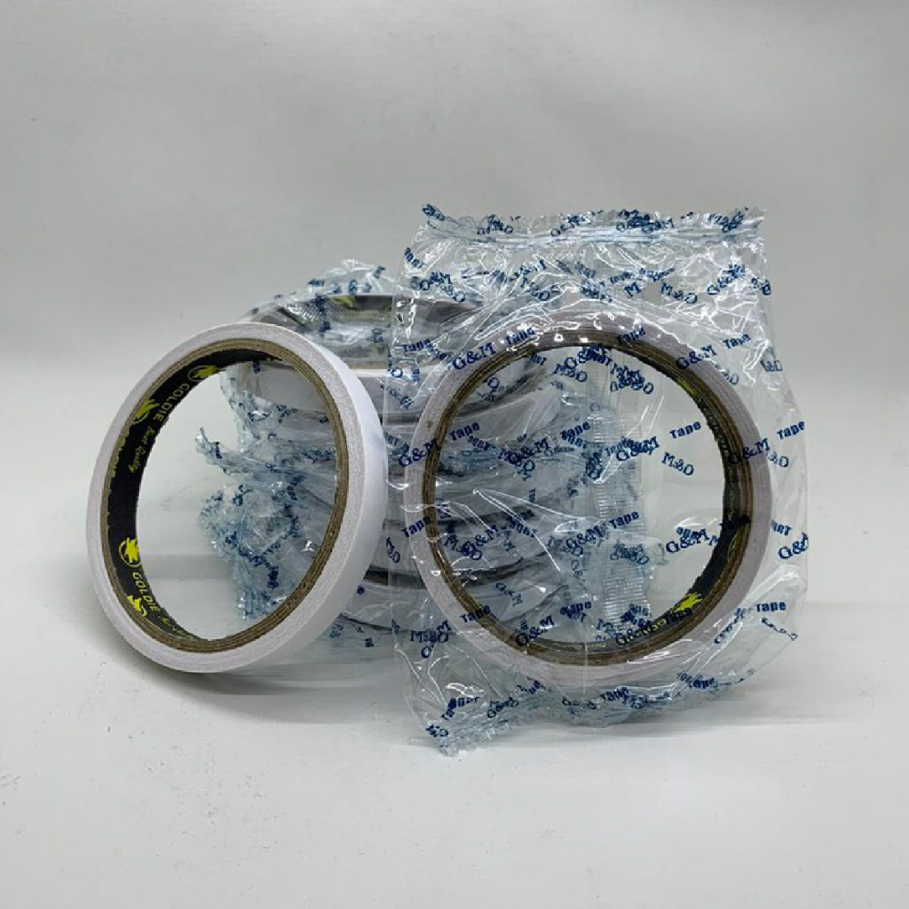 Jual [1 Roll] Double Tape Kertas Goldie 1/2" x 7 Meter | Shopee Indonesia