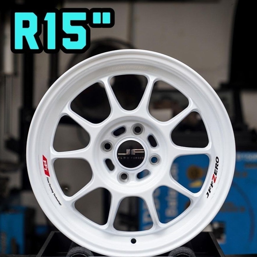 Jual velg racing r15 JF ZERO FLOW FORMING velg ring 15 brio sigra ...