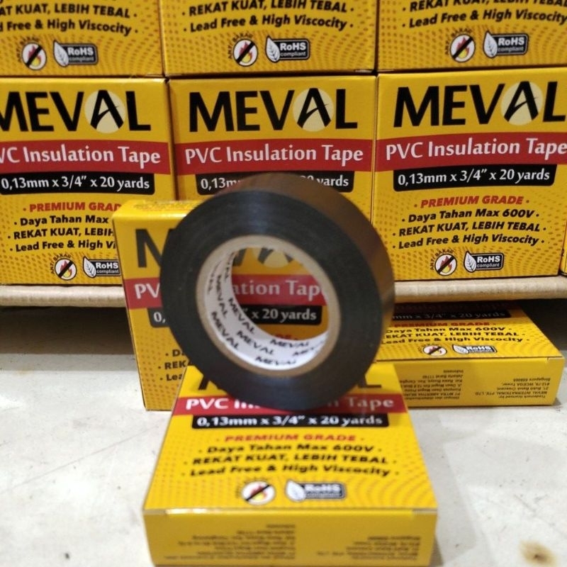 Jual isolasi kabel MEVAL 20yard | Shopee Indonesia
