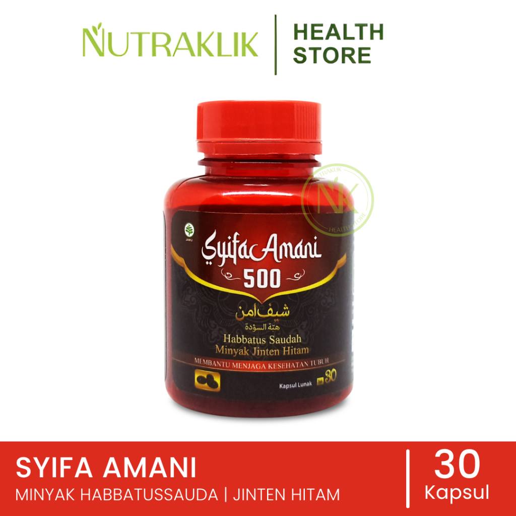 Jual SYIFA AMANI OIL MURNI ISI 30 & 200 - SUPLEMEN KESEHATAN - MINYAK ...