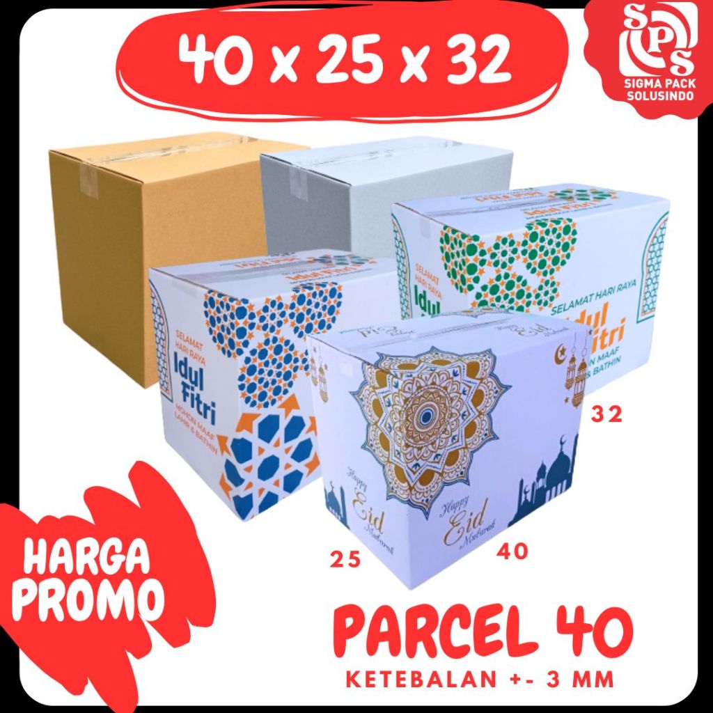 Jual Box Parcel 40x25x32 (Besar) Kardus Packing/Parcel/Lebaran/idul ...