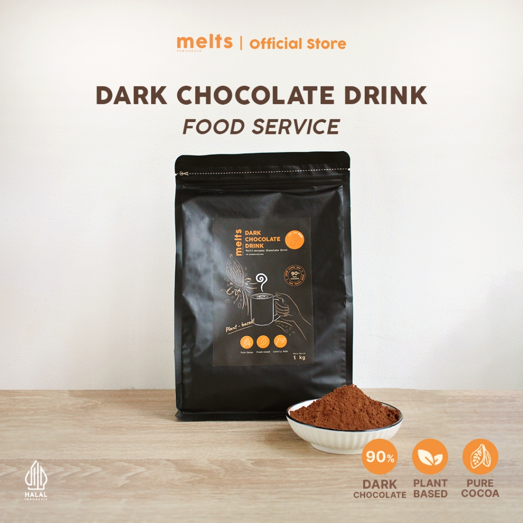 Jual Melts Food Service Chocolate Variant 1 kg | Shopee Indonesia