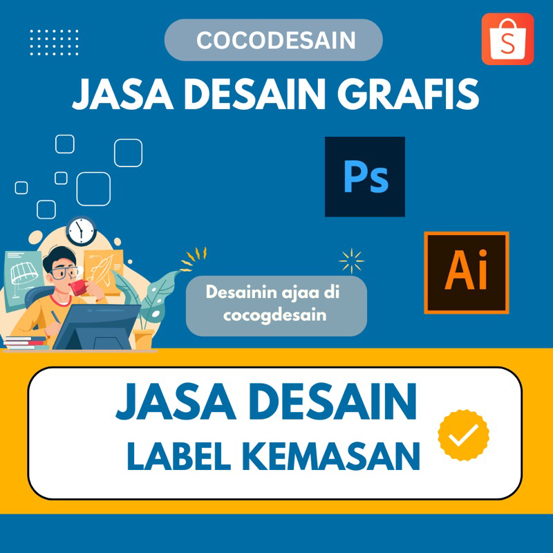 Jual JASA DESAIN LABEL KEMASAN | Shopee Indonesia