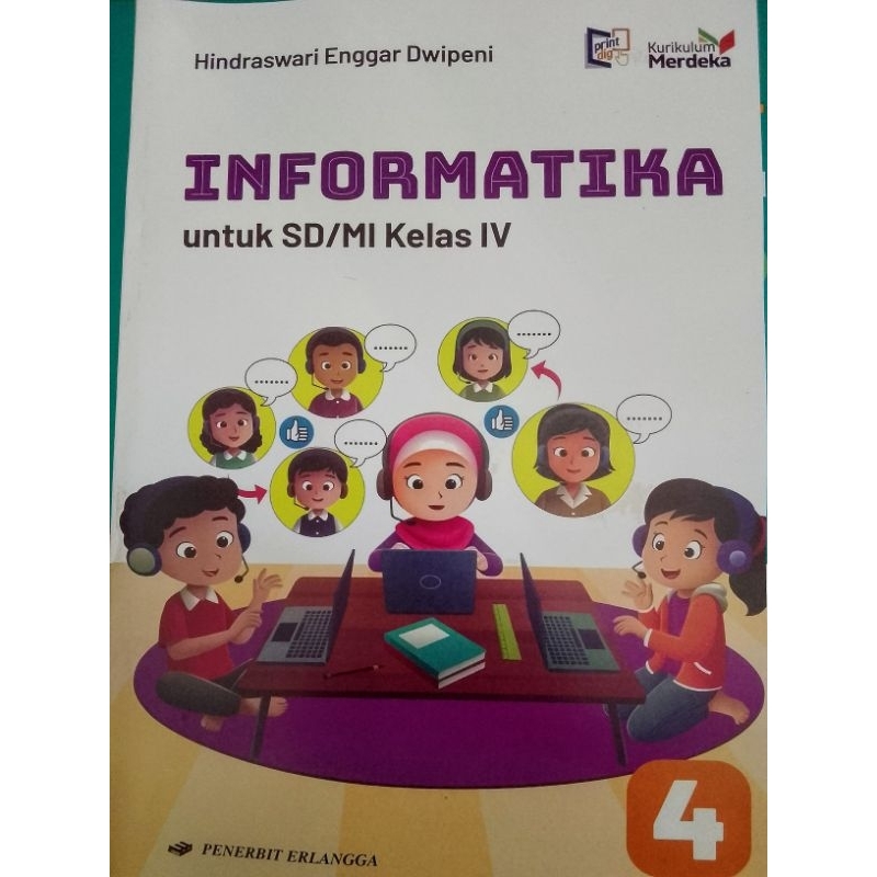 Jual INFORMATIKA KELAS 4 SD MI kurikulum merdeka | Shopee Indonesia