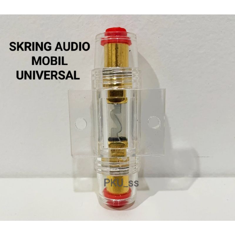 Jual Sekring Audio Mobil 60A Skring Power Amplifier Mobil Skring Tabung ...