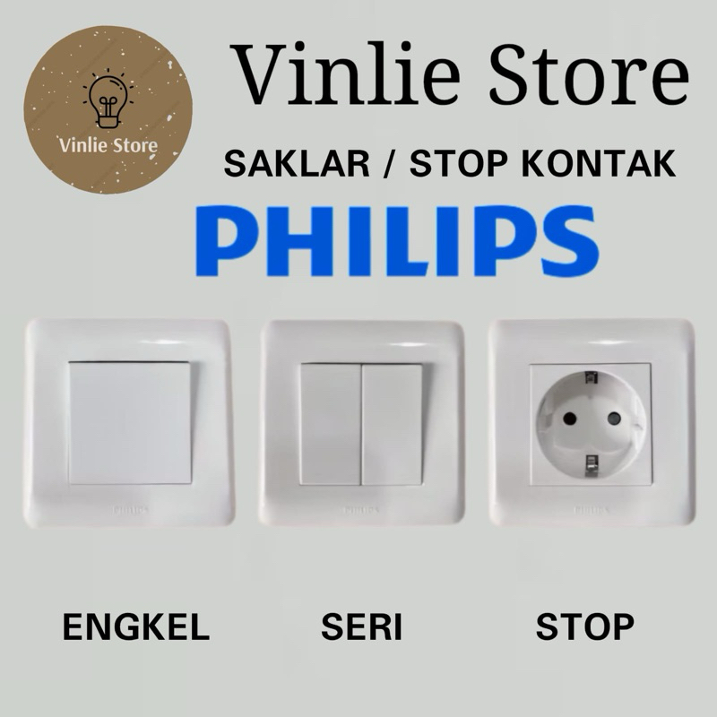 Jual PHILIPS IB TANAM saklar engkel seri stop kontak 2M AgileStyle ...