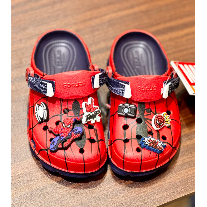 Jual CROCS Team Spiderman All Terrain Clog Kids ORI [READY STOCK ...