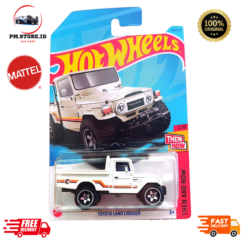 Jual Hot wheels toyota land cruiser cream thunt reguler | Shopee Indonesia