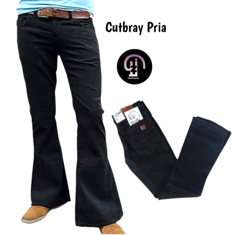 Jual Celana Cutbray Pria Bahan Jeans Cutbray Bootcut Jeans 6 Warna ...