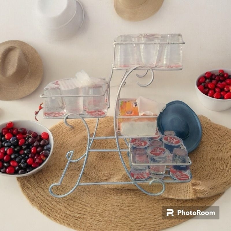 Jual Rak Minuman/Tempat Minuman/Stand minuman gelas aqua | Shopee Indonesia