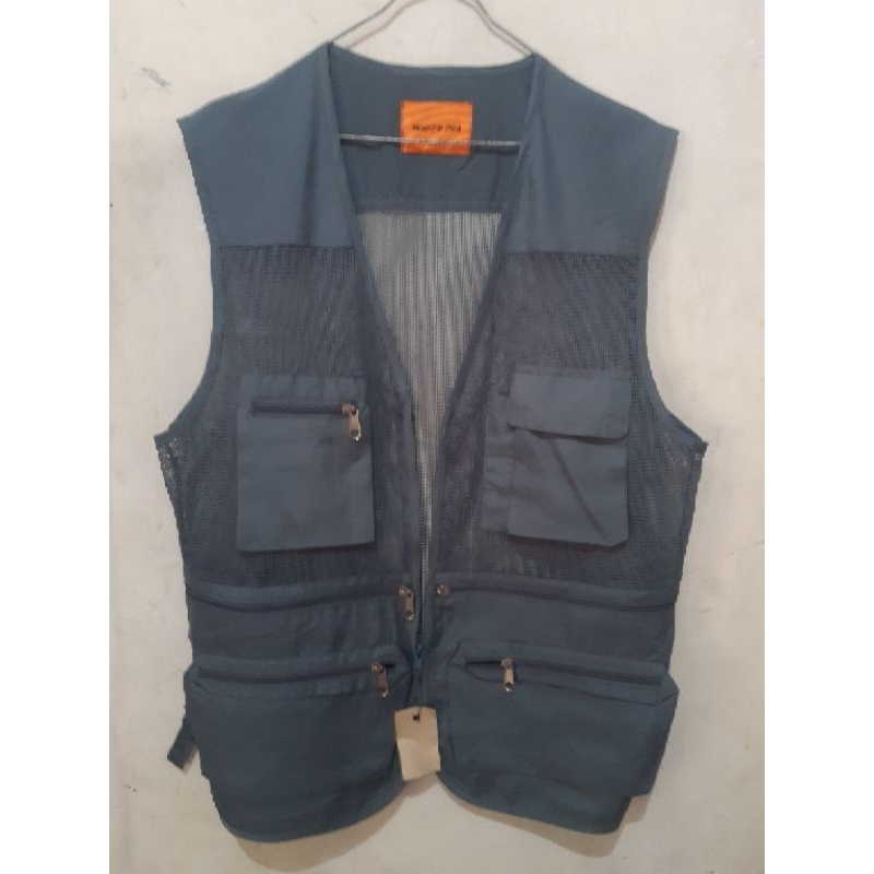Jual VEST TACTICAL JARING L - ROMPI MULTI POKET ROMPI OUTDOOR ROMPI ...