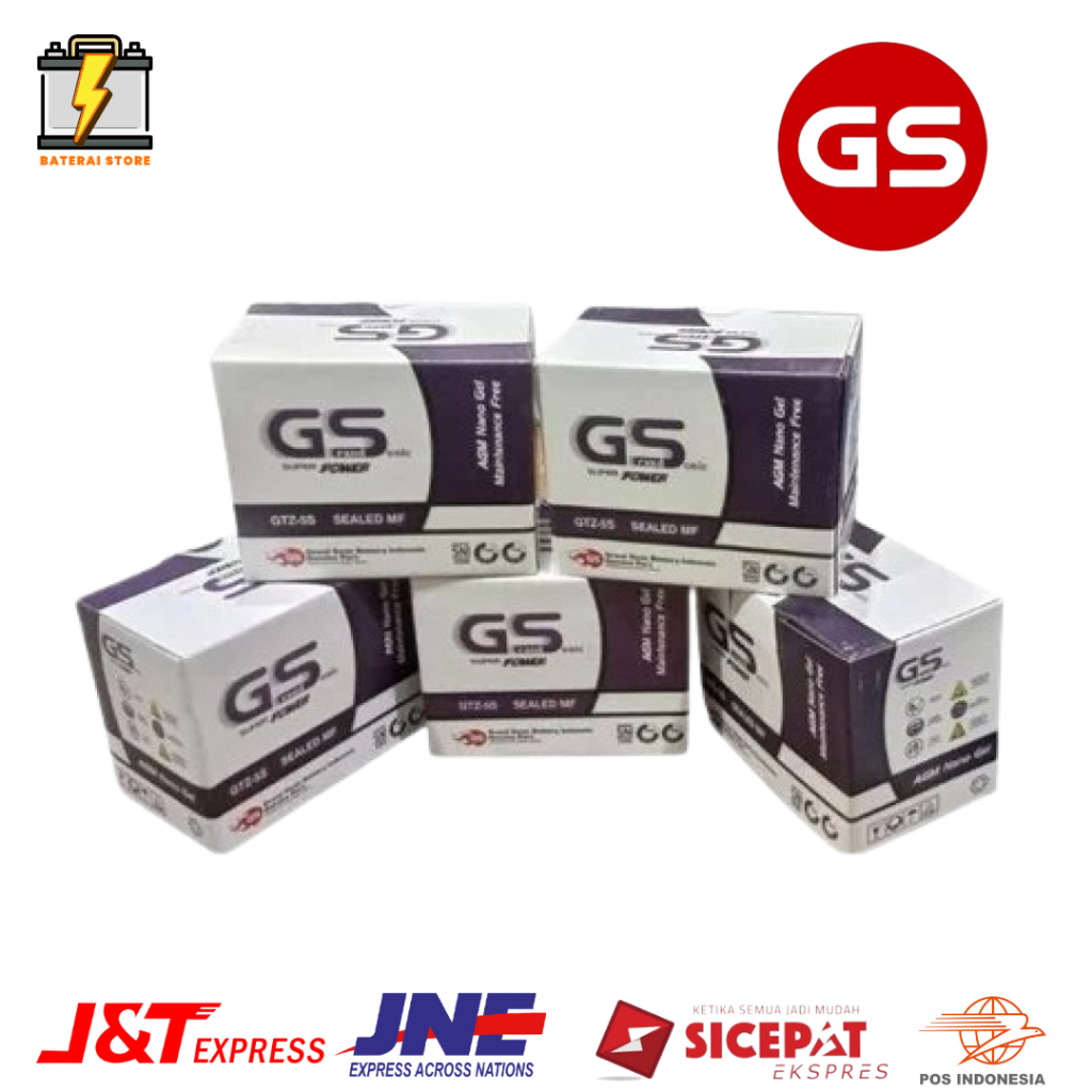 Jual Aki motor GS J Gtz5s honda beat,honda scoopy aki kering | Shopee ...