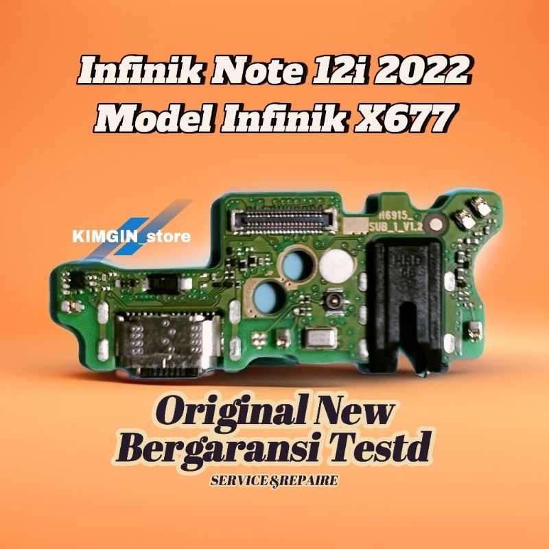 Jual Konektor Cas Papan Pcb Konektor Cas Mic Infinik Note 12i 2022 ...