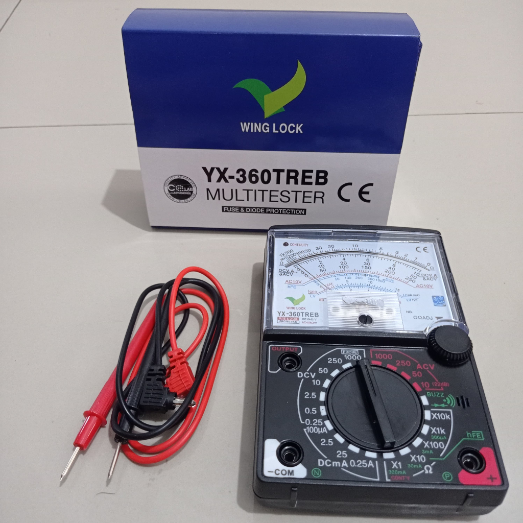 Jual MULTITESTER YX 360 TR MULTIMETER AVOMETER | Shopee Indonesia