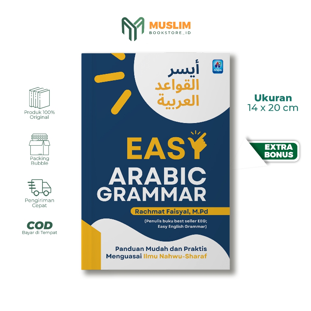 Jual [ORIGINAL] Easy Arabic Grammar - Panduan Mudah dan Praktis ...