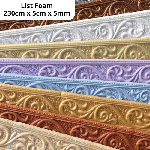 Jual Wall Border List Foam Dinding List Pinggiran Wallpaper List ...