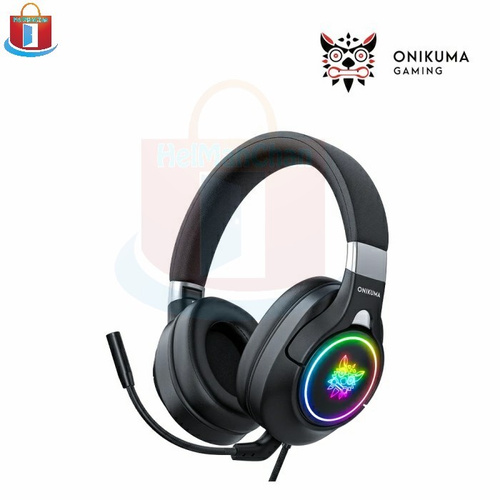 Jual ONIKUMA K15 Headset Gaming Headphone Gaming Black Original | Shopee Indonesia