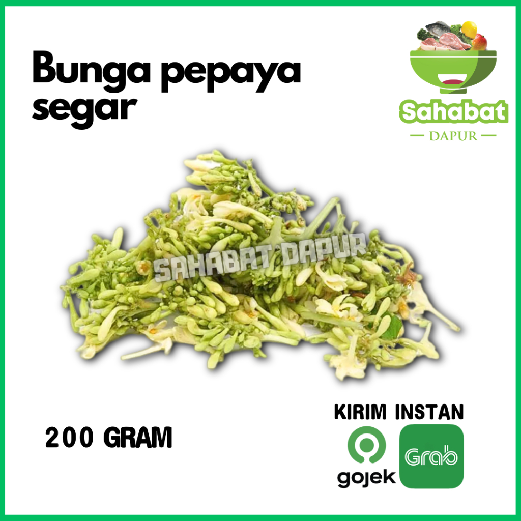 Jual Bunga Pepaya/Kembang Pepaya/Bunga Paya 200gram | Shopee Indonesia