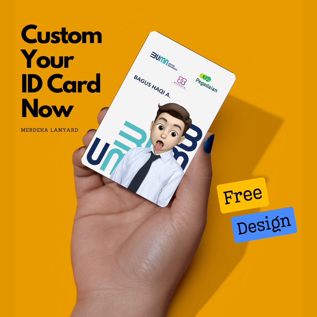 Jual CETAK ID CARD BUMN PEGADAIAN MAGANG CUSTOM | Shopee Indonesia