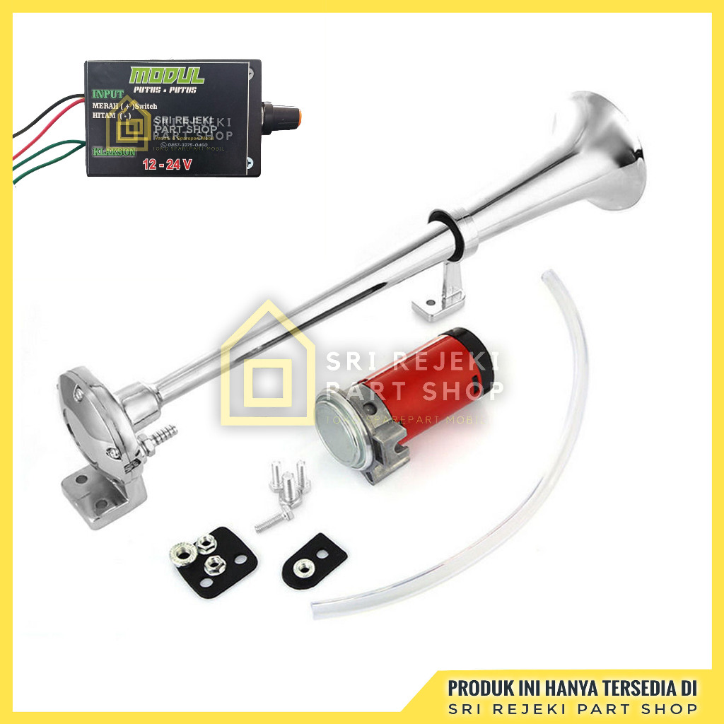 Jual Klakson Dinamo Airhorn Terompet Universal 1 Corong Air Horn ...