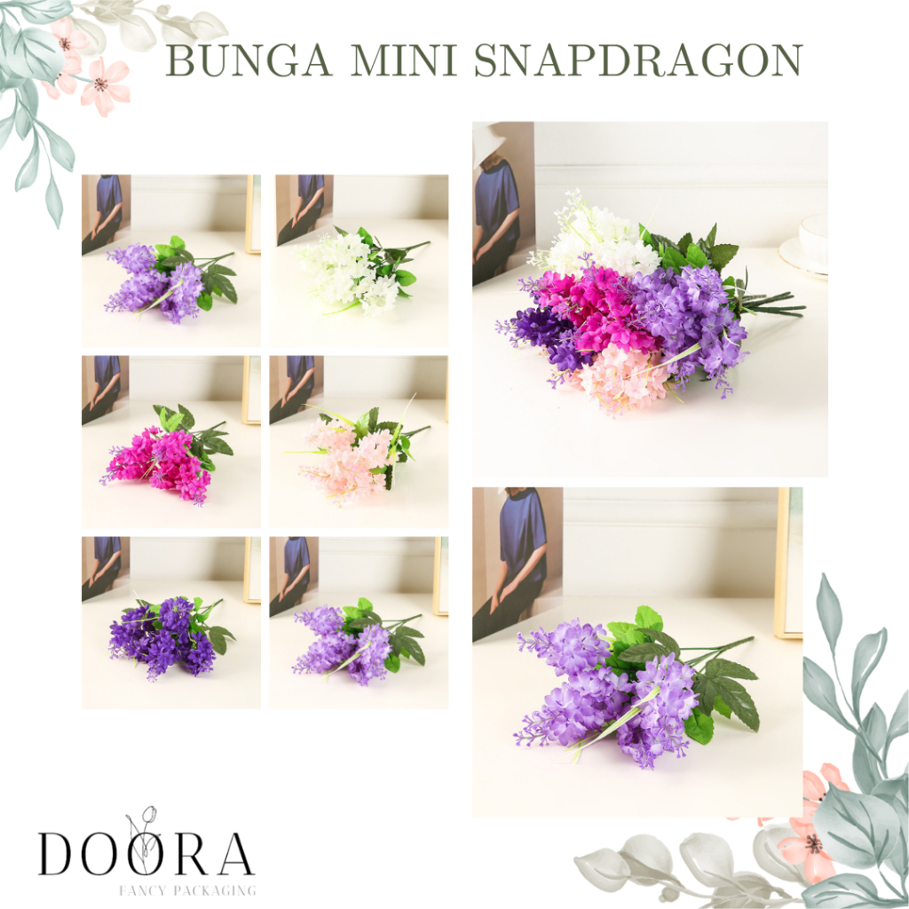 Jual Bunga Artificial Bunga Mini Snapdragon X5 | Shopee Indonesia