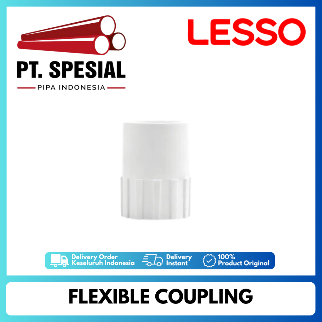 Jual Flexible Coupling DN40 Lesso / Sock Sok Conduit / Flexible Coupling Lesso - 05 | Shopee ...