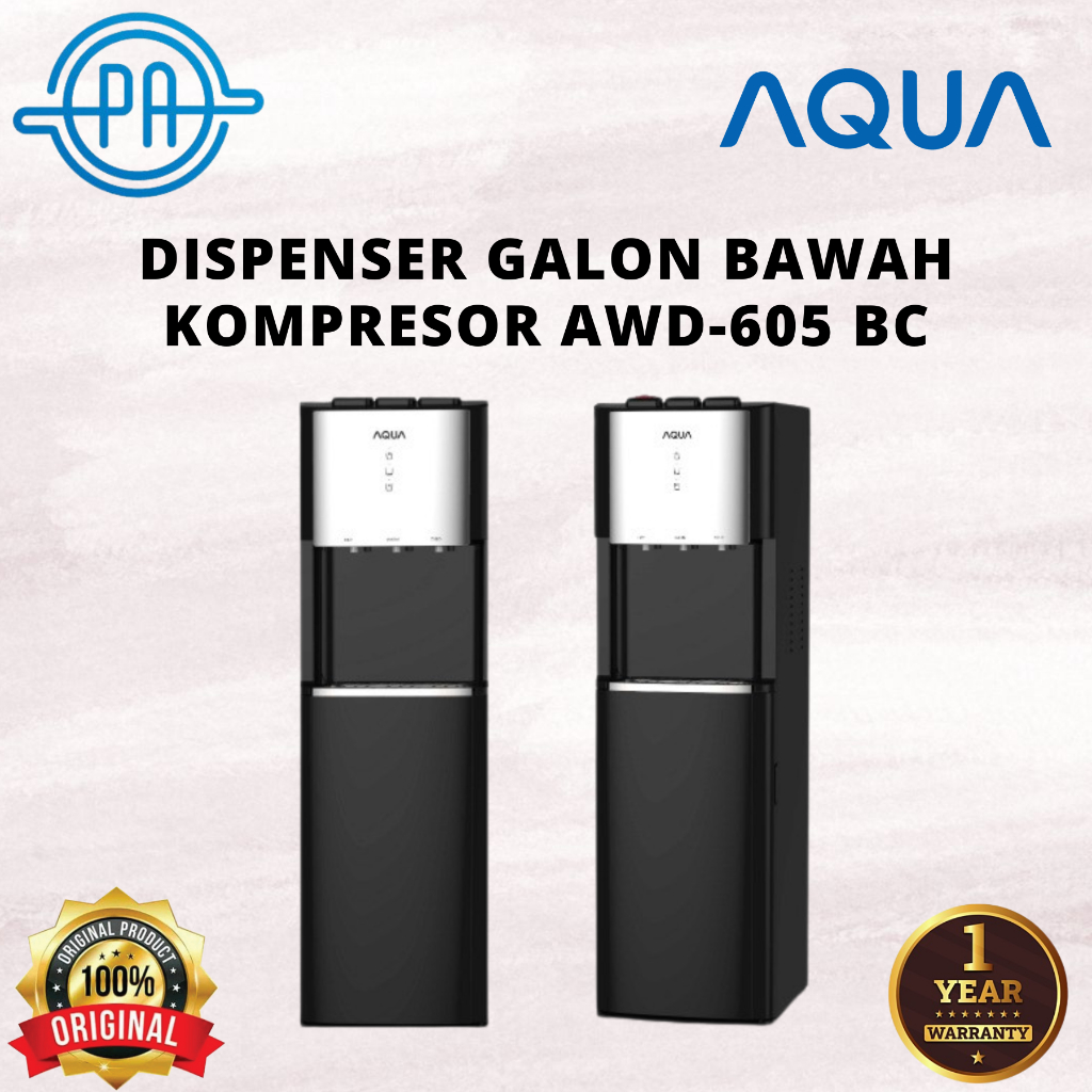Jual DISPENSER GALON BAWAH AQUA AWD605BC / AWD 605 BC / DISPENSER ...