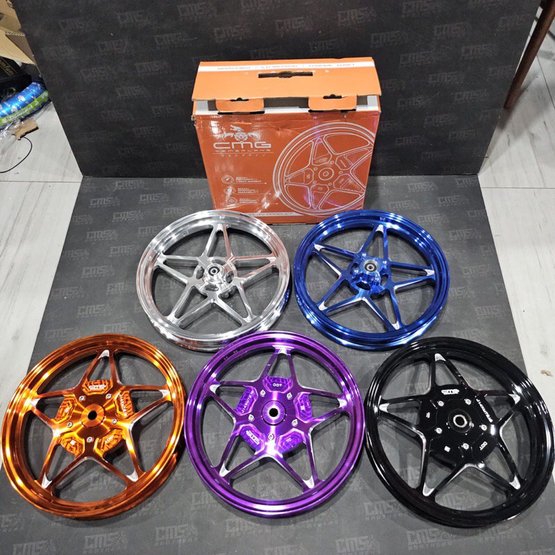 Jual Velg Velek CMG Racing MG5 V2 Bintang R14 Yamaha Mio Xeon Sporty ...