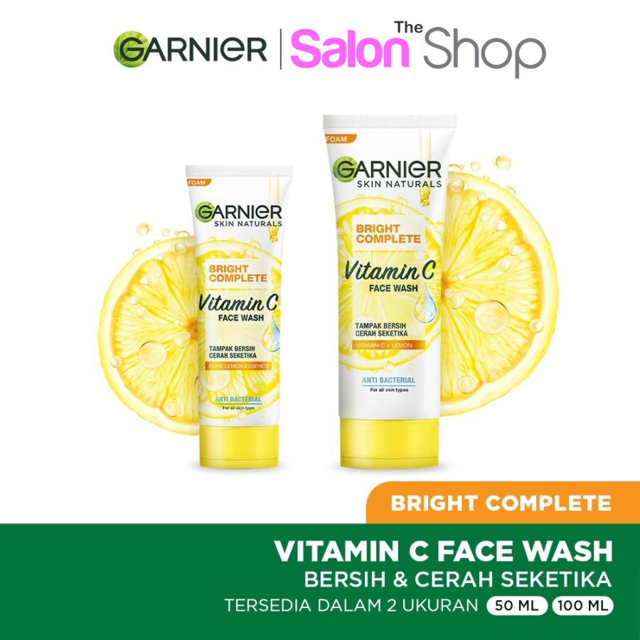 Jual Garnier Bright Complete Foam | Garnier Bright Complete Face Wash ...