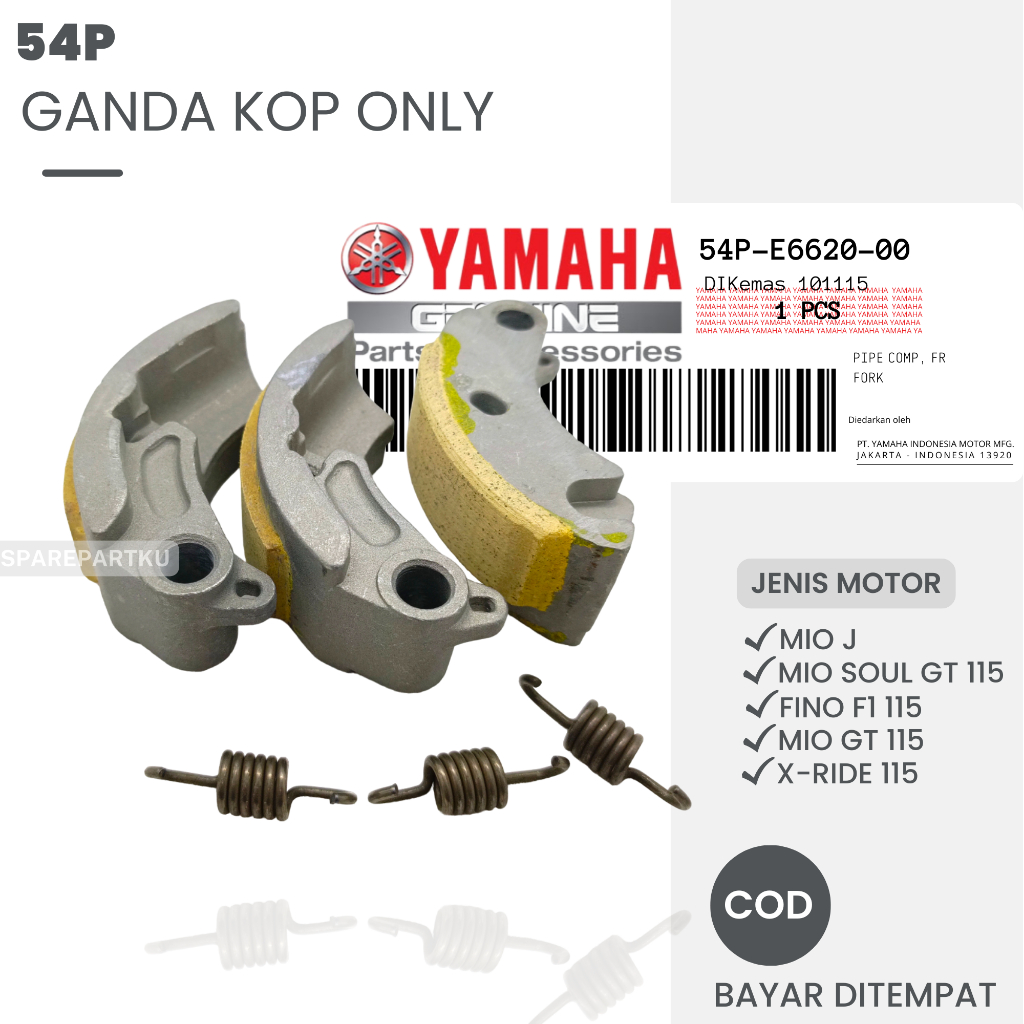 Jual 54P KAMPAS GANDA ONLY MIO J, GT 115, SOUL GT 115, FINO F1, X RIDE ...