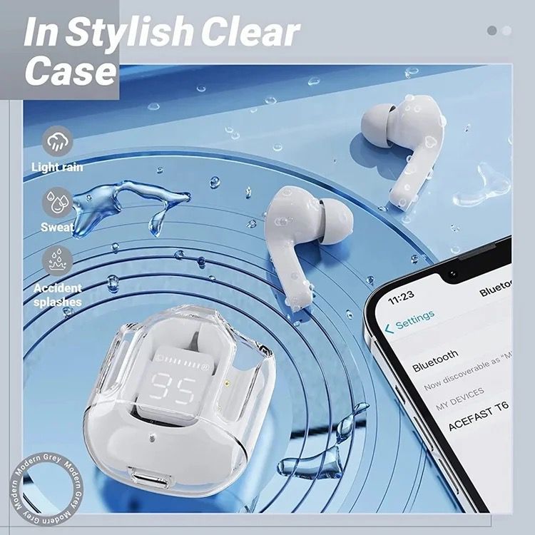 Jual Ultrapods TWS Bluetooth 5.3 Earphone Android with Microphone HiFi ...