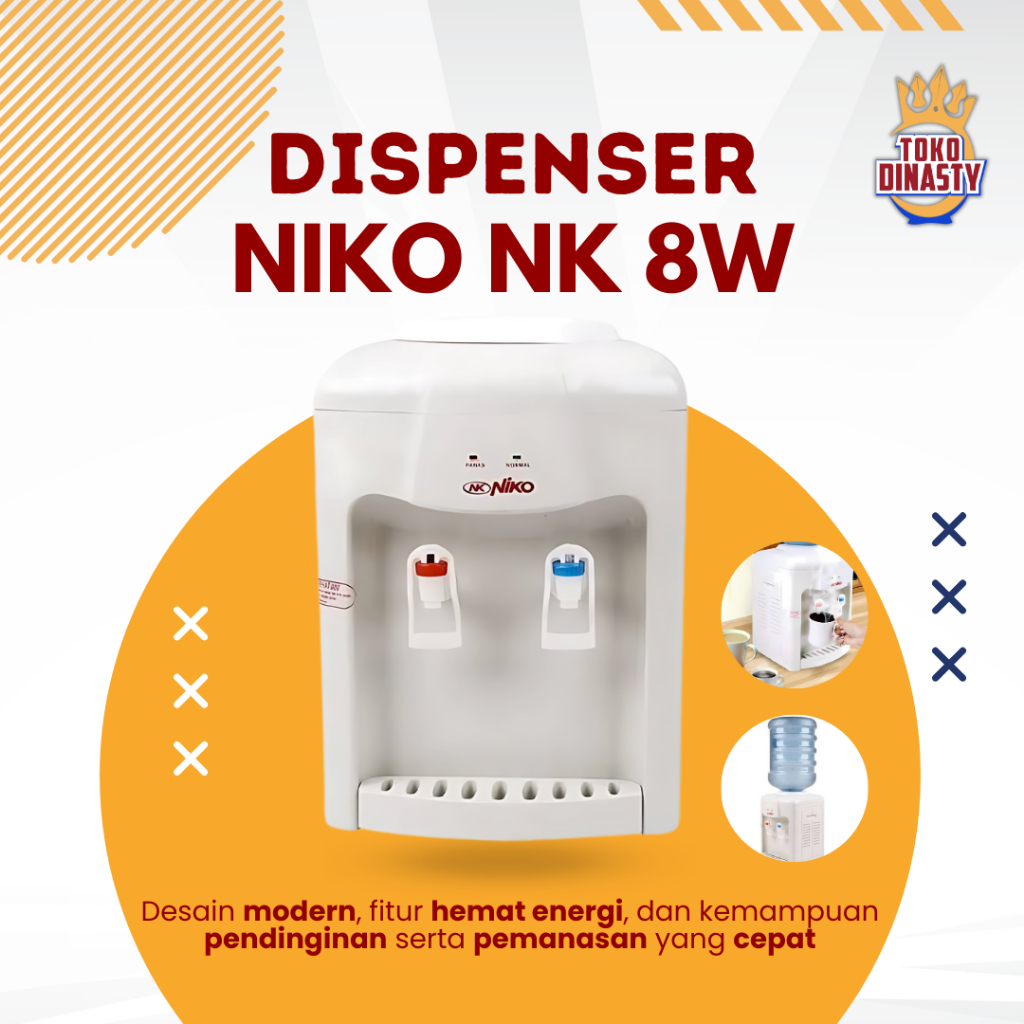 Jual Dispenser Air Niko NK 8W / Desk Water Despenser / Despenser Galon ...